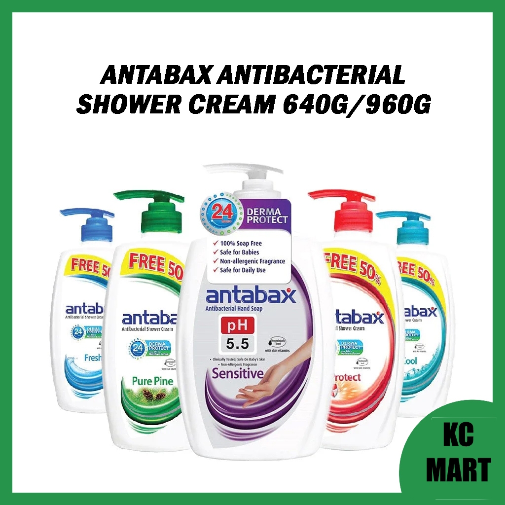 ANTABAX ANTIBACTERIAL SHOWER CREAM 640G/960G | Shopee Malaysia
