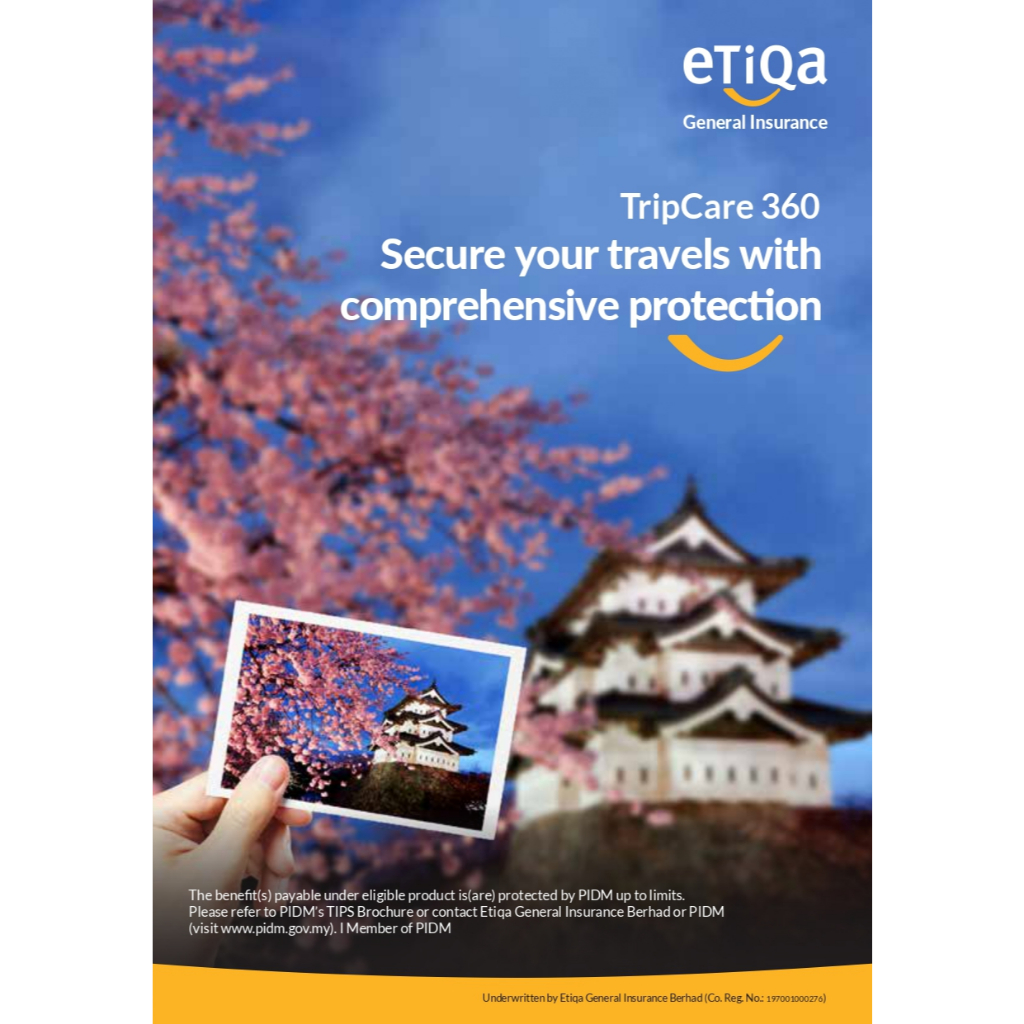 Etiqa Takaful Tripcare 360 Travel Individual Gold Plan - Adult (18-70 ...