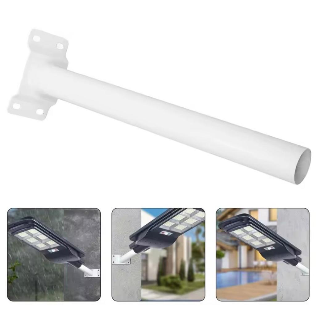 HOMIEE 40CM Tiang Solar Street Light Lamp Led Pole Supporting Arm Lever ...