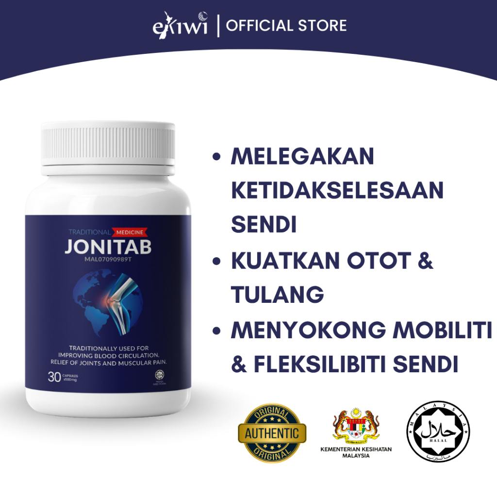 JONITAB - Suplemen Bantu Pergerakan Sendi & Tulang yang Fleksibel ...
