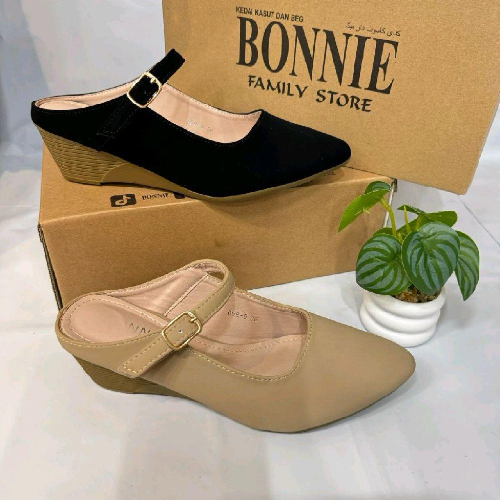 BONNIE 098-9 WOMEN WEDGES (2 inch) | Shopee Malaysia