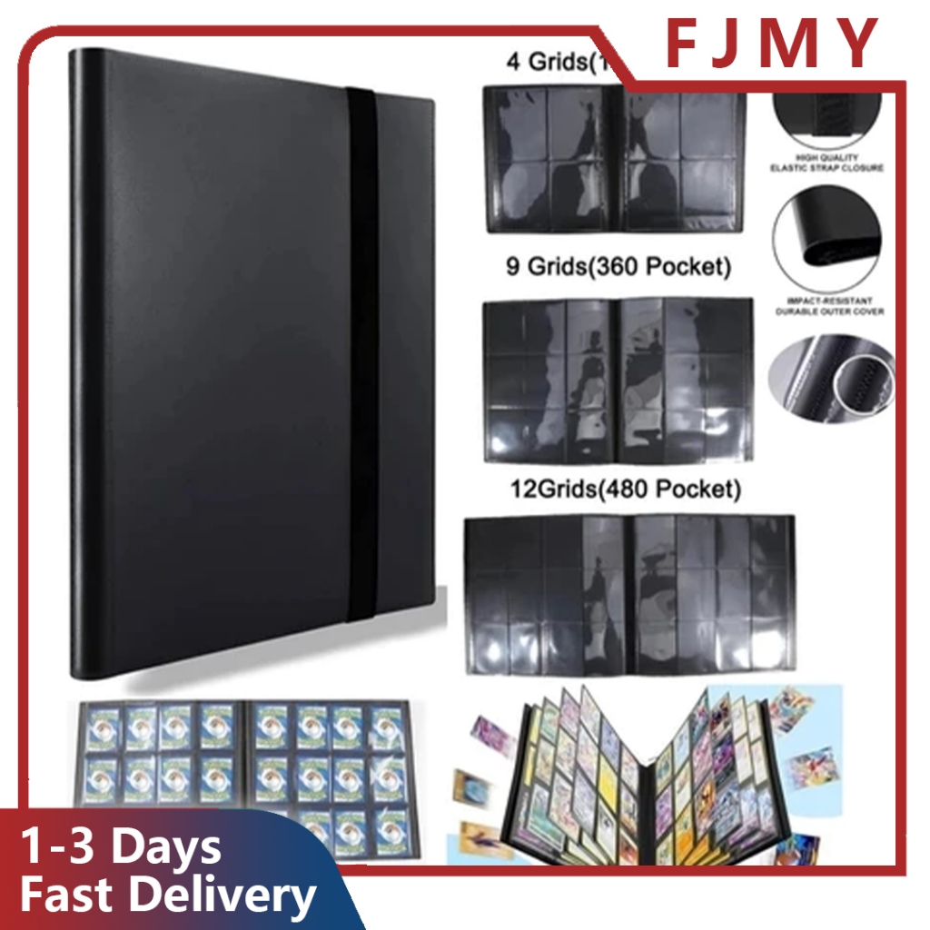 540 Card Album For Lomo / Pokemon / Digimon / MTG / VG / Yugioh / Kpop ...