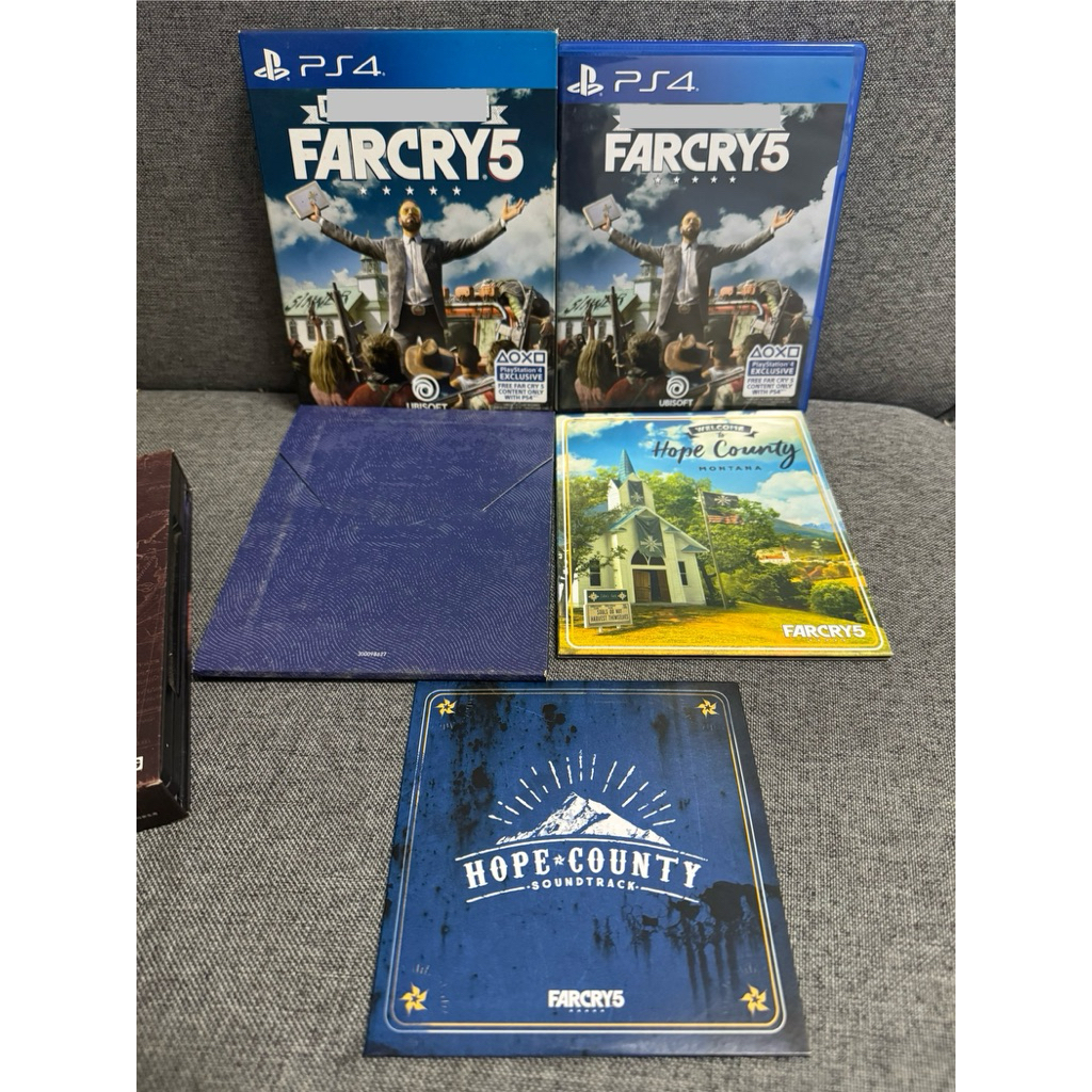Far Cry 5 + Original Soundtrack & Hope County Map (Used) (PlayStation ...