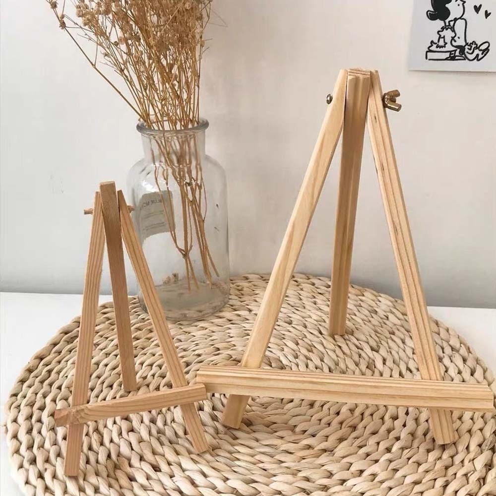 Mini Pine Wood Easel Holder Wooden Easel Holder - 7x12.5cm / 18x24cm ...