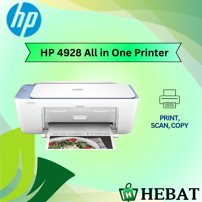 HP DeskJet Ink Advantage Ultra 4928 All-in-One Color Printer 47 Using ...