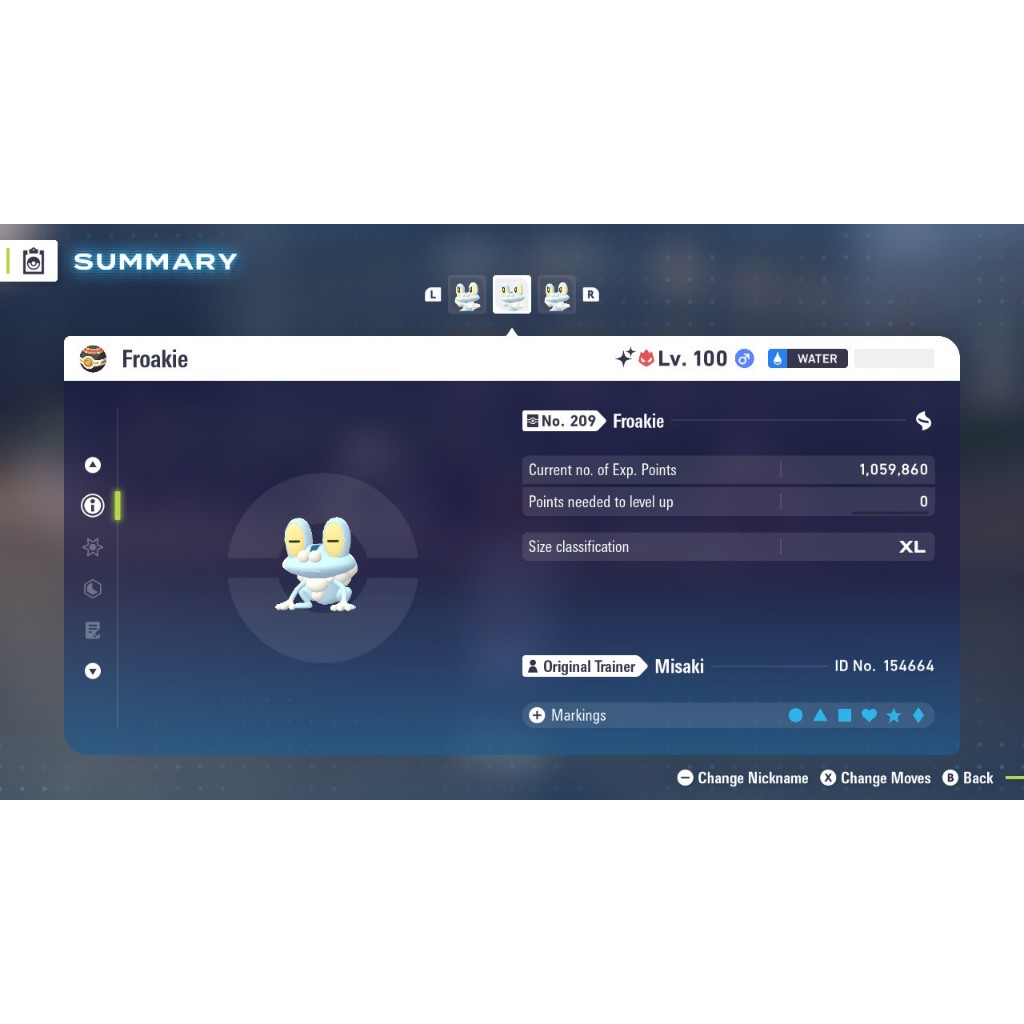 Pokemon Legend Z-A Shiny Alpha Froakie 6IV Max Ev Trained | Shopee Malaysia
