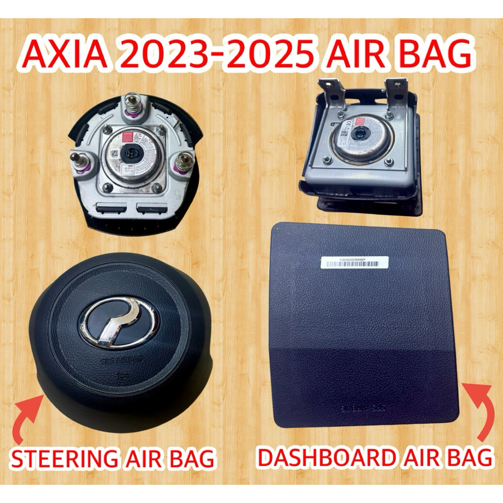PERODUA AXIA 2023-2025 STEERING AIR BAG DASHBOARD AIR BAG ORIGINAL ...