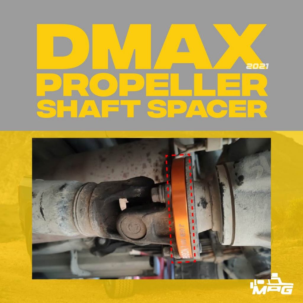 DMAX 2021 LONG SHAFT PROPELLER SHAFT SPACER 15MM (FOR LIFT UP 2INCH AND ...