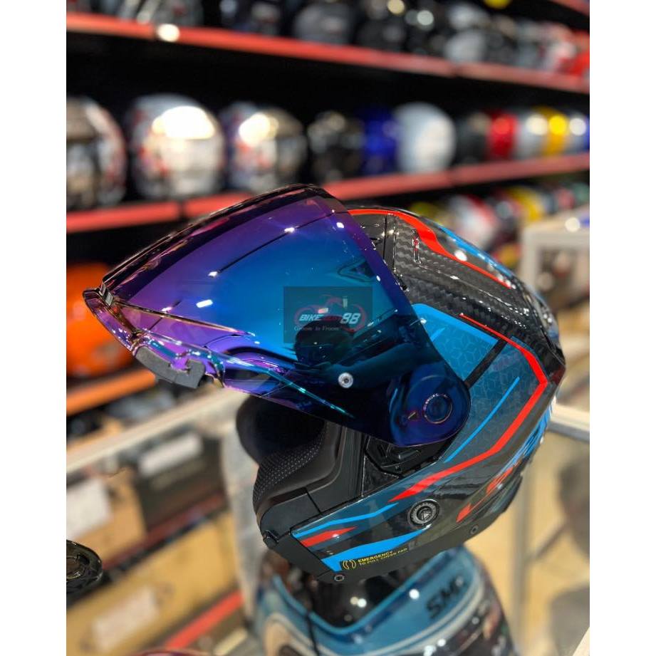 VISOR LS2 OF603 INFINITY 2. INFINITY-II CARBON FIBERGLASS | Shopee Malaysia