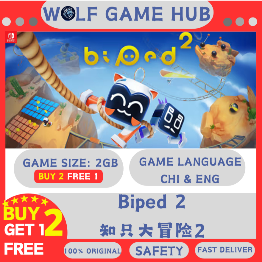 Biped 2 知只大冒险2 BUY 2 FREE 1 (Nintendo Switch 1 - 2 ) Digital Game Download | Shopee Malaysia