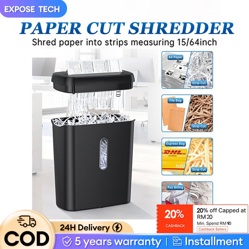 EXPOSE Paper Shredder Paper Cutter Machine Heavy Duty Shredder Machine ...