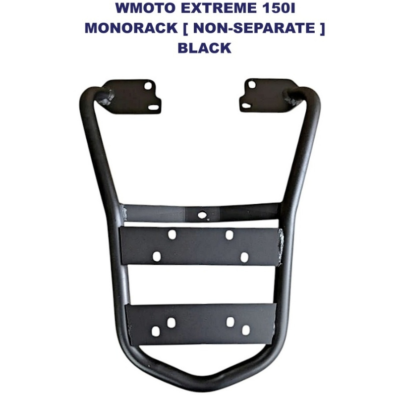 CNC Rear Monorack Wmoto Extreme 150i Spoiler Rear Carrier Top Box Rack ...