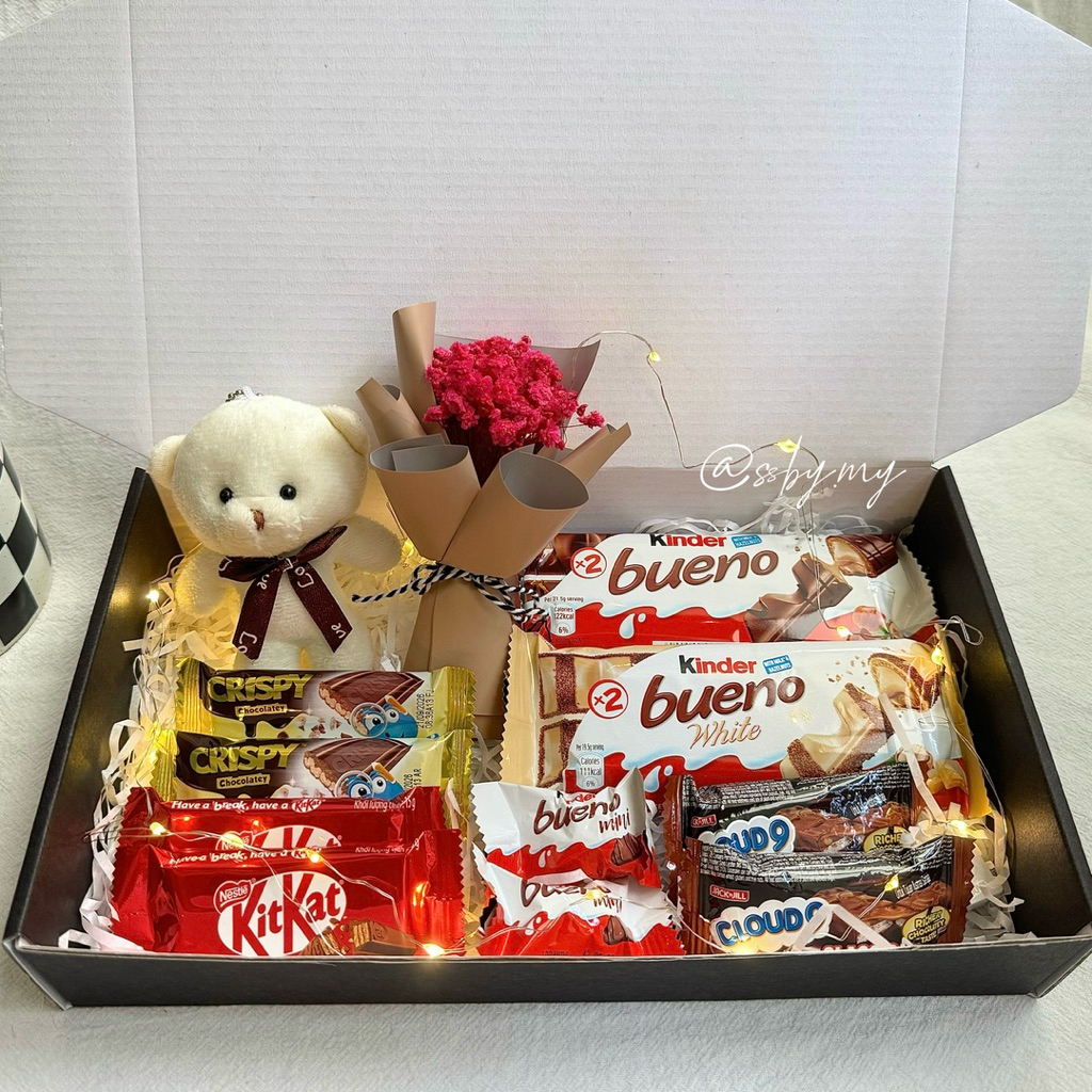 Suprise Chocolate Gift Box Kinder Bueno Birthday Gift Set Anniversary ...