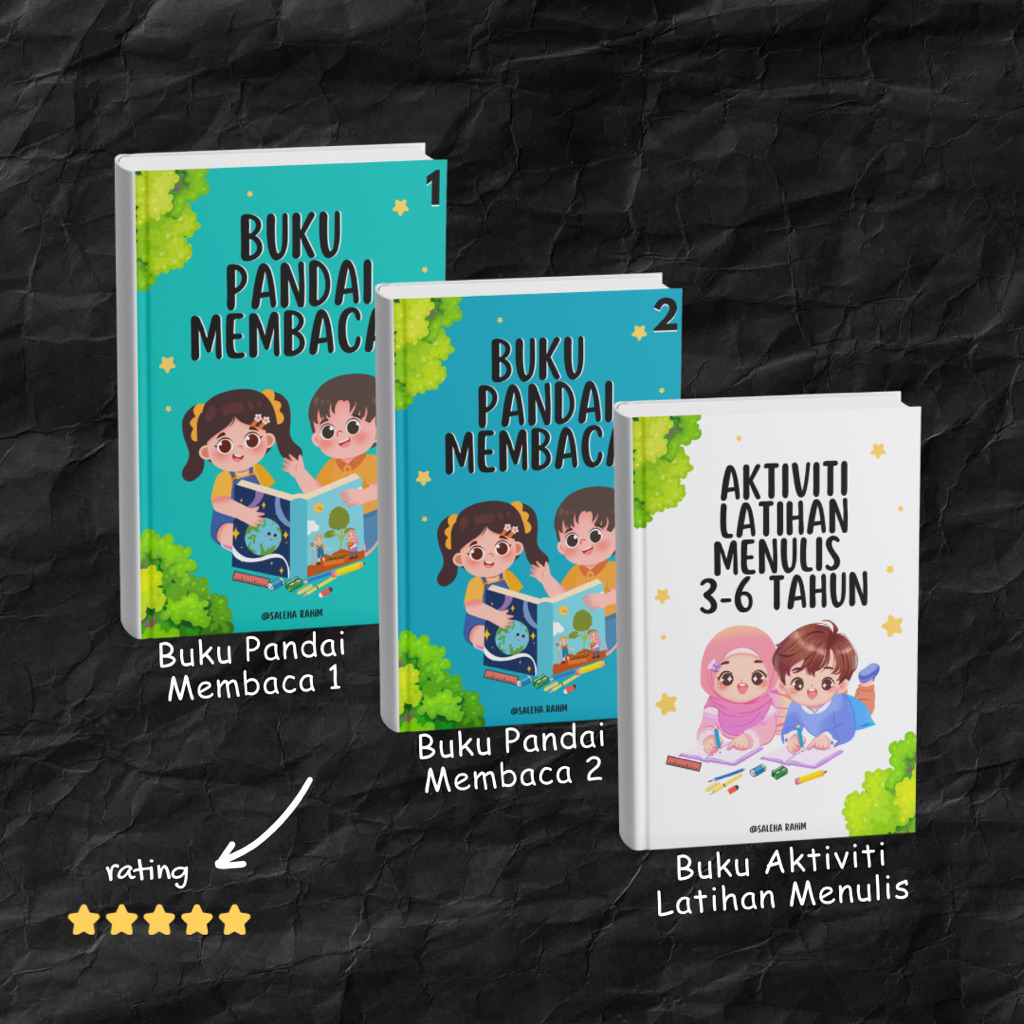 BUKU PANDAI MEMBACA 3-6 TAHUN | Shopee Malaysia