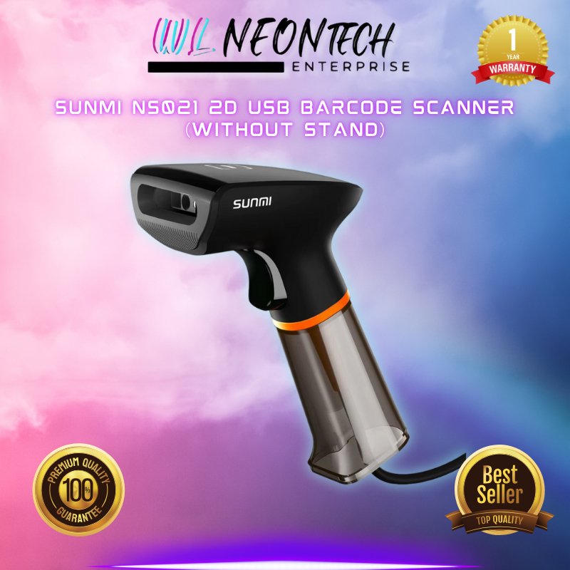 SUNMI NS021 2D USB BARCODE SCANNER (WITHOUT STAND) | Shopee Malaysia