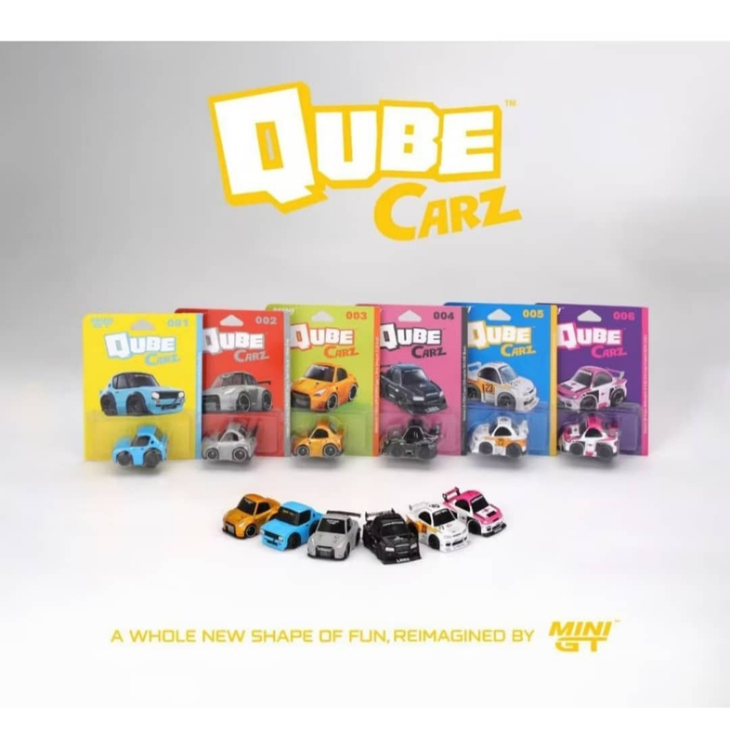 Mini GT Qube Carz Static Display Scale Model | Shopee Malaysia
