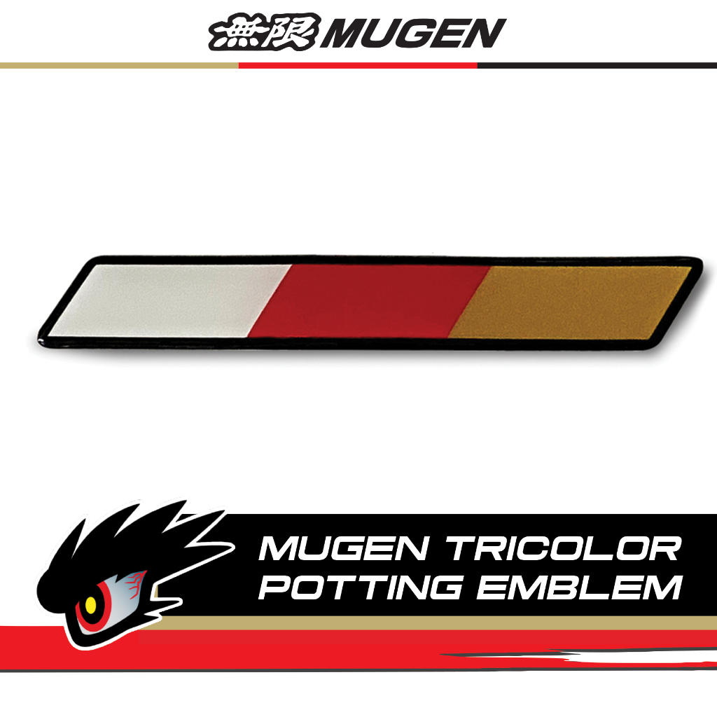 MUGEN Tricolor Potting Emblem | Shopee Malaysia