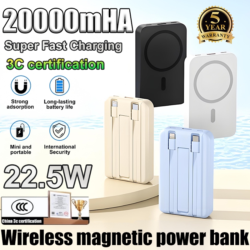 【Powerbank 3c certified】Magnetic Powerbank Wireless 3c Powerbank ...