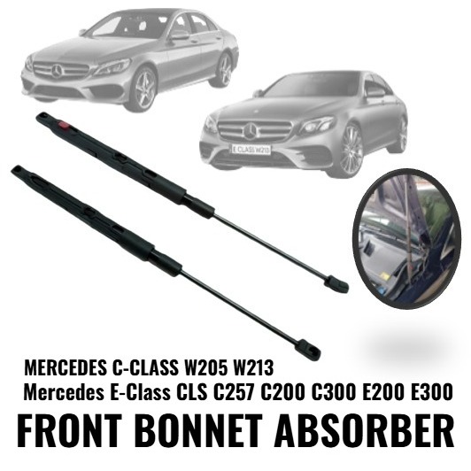 Front Hood Absorber Bonnet Bonet Depan Damper Mercedes-Benz W205 W213 C ...