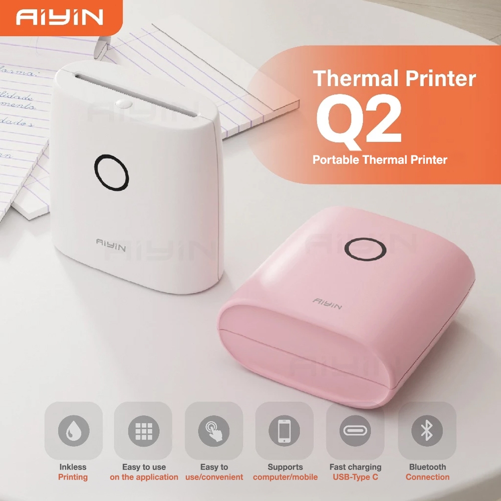 Label Printer Portable Sticker Printer Name Tag Printer Label Maker ...
