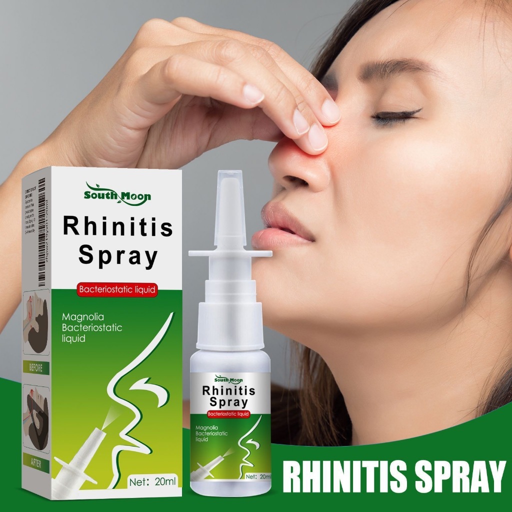 3PCS Rhinitis Spray Natural Universal Rhinitis Care Liquid Spray sinus ...