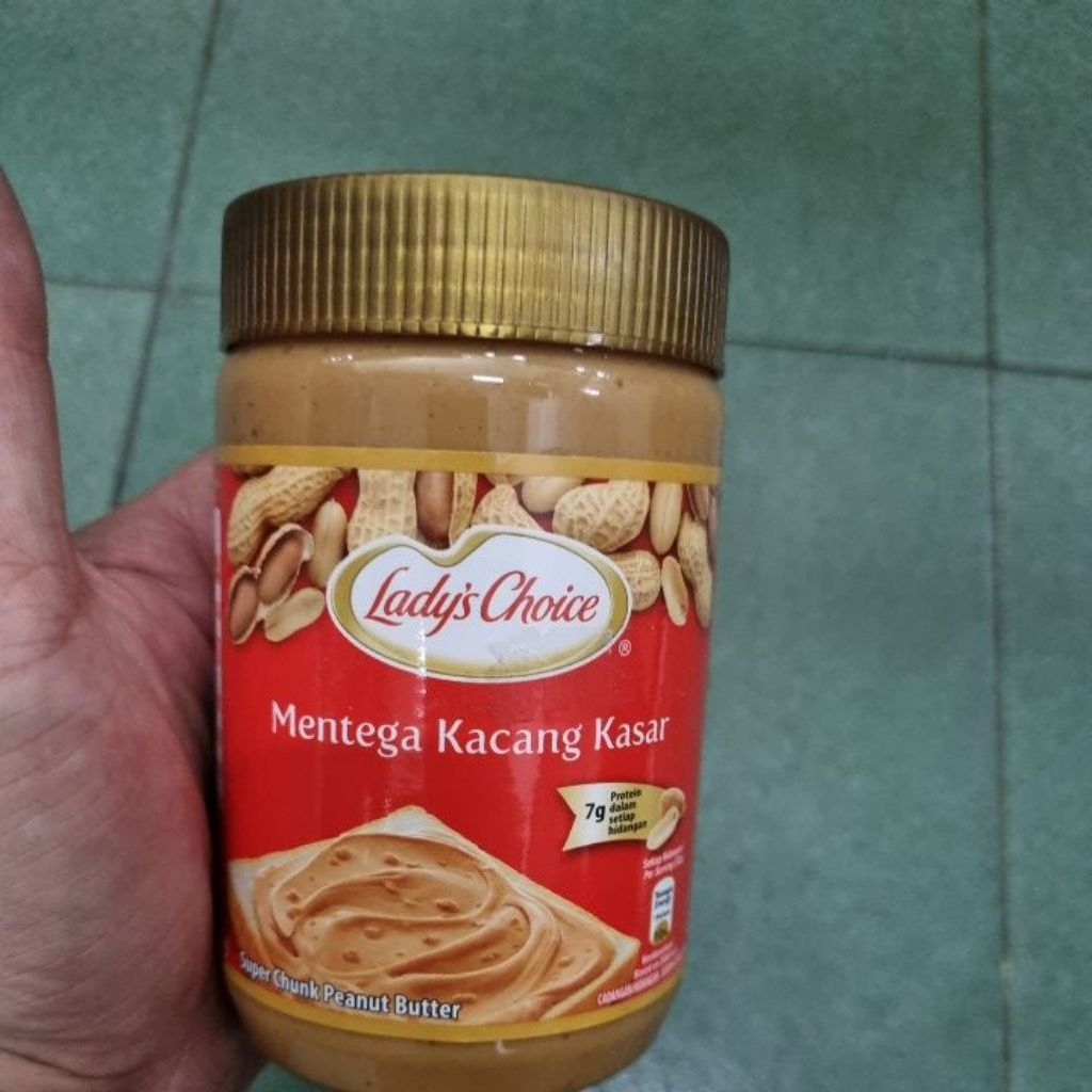 LADY'S CHOICE MENTEGA KACANG KASAR 500GM SUPER CHUNK PEANUT BUTTER 7G ...