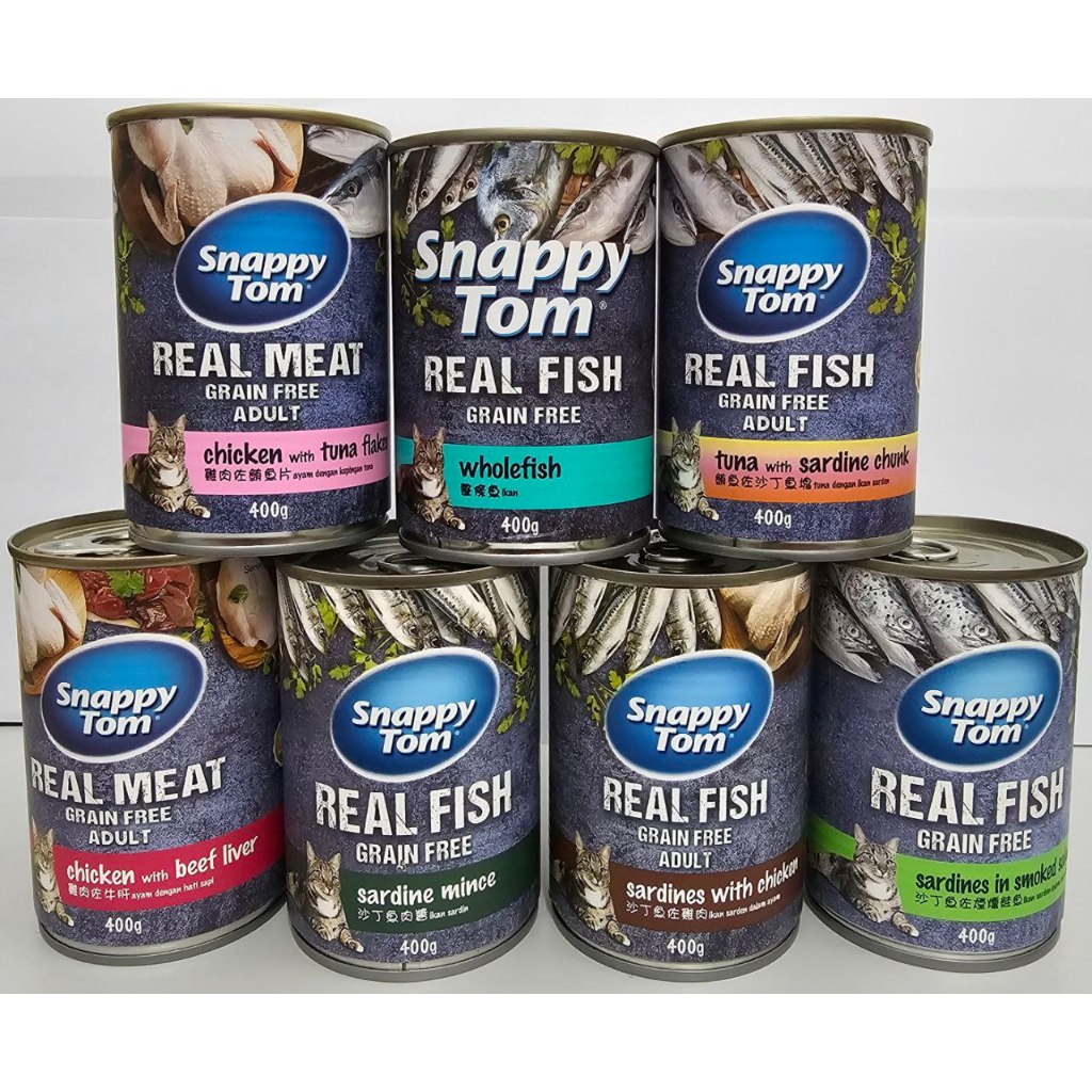 SNAPPY TOM CAN CAT FOOD (400G) | Shopee Malaysia