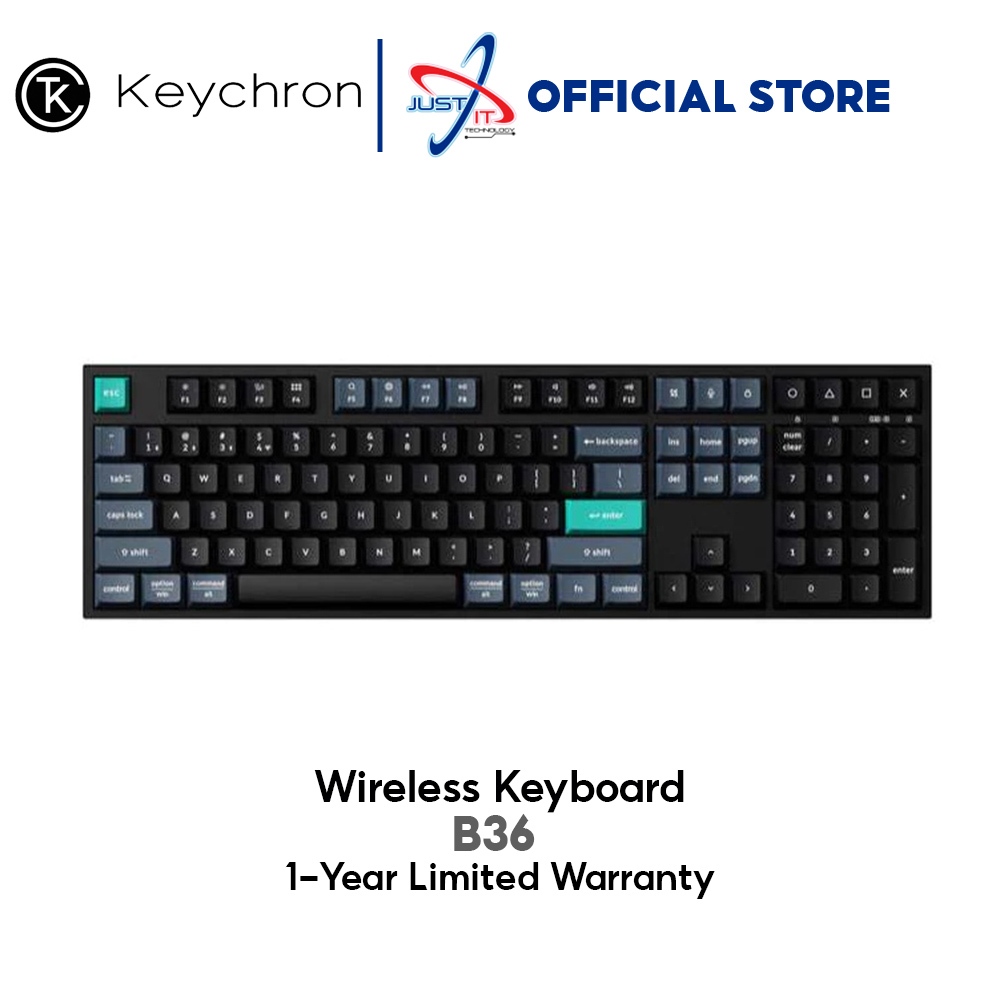 KEYCHRON B36 2.4G BLUETOOTH WIRELESS KEYBOARD -(B36-K9) | Shopee Malaysia