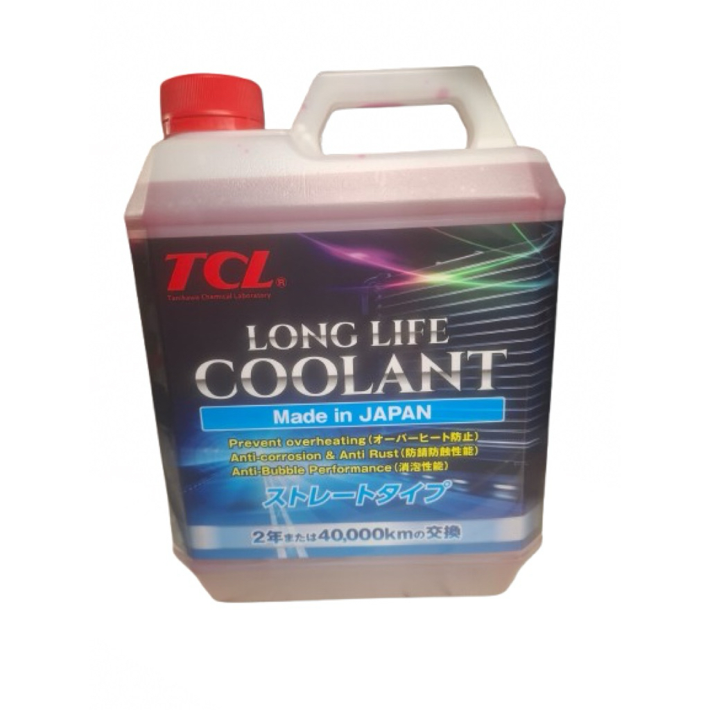4ltr TCL LONG LIFE COOLANT 4L RED MADE IN JAPAN | Shopee Malaysia