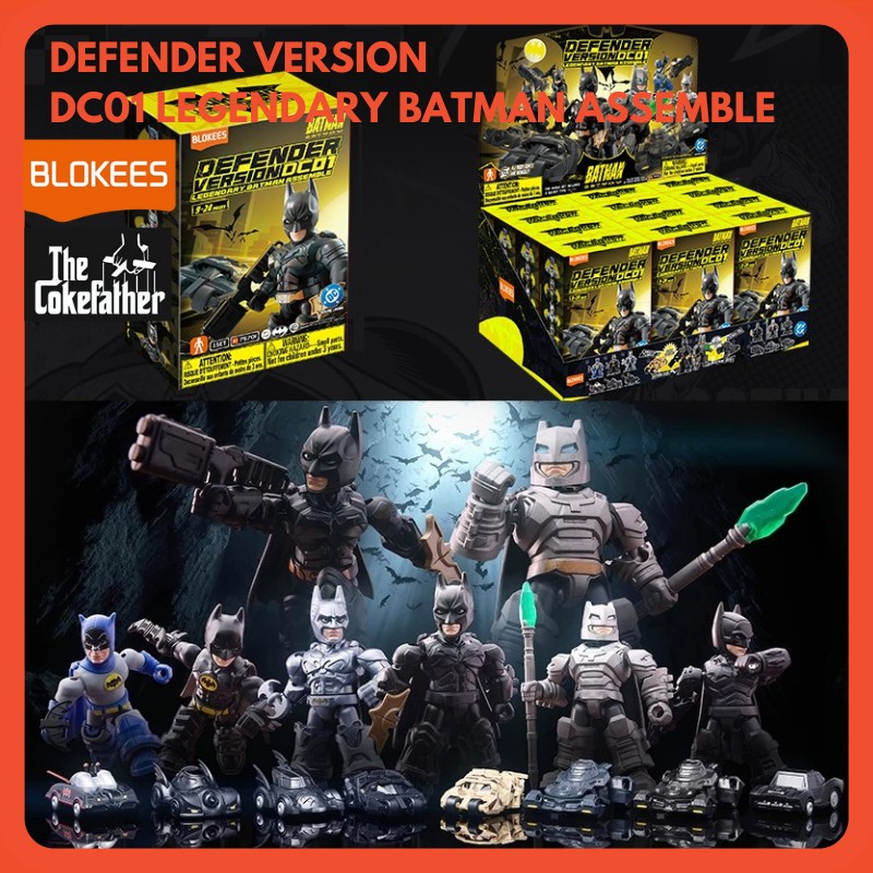 [Ready Stock] Blokes DC Defender Version DC01 Legendary Batman Assemble ...