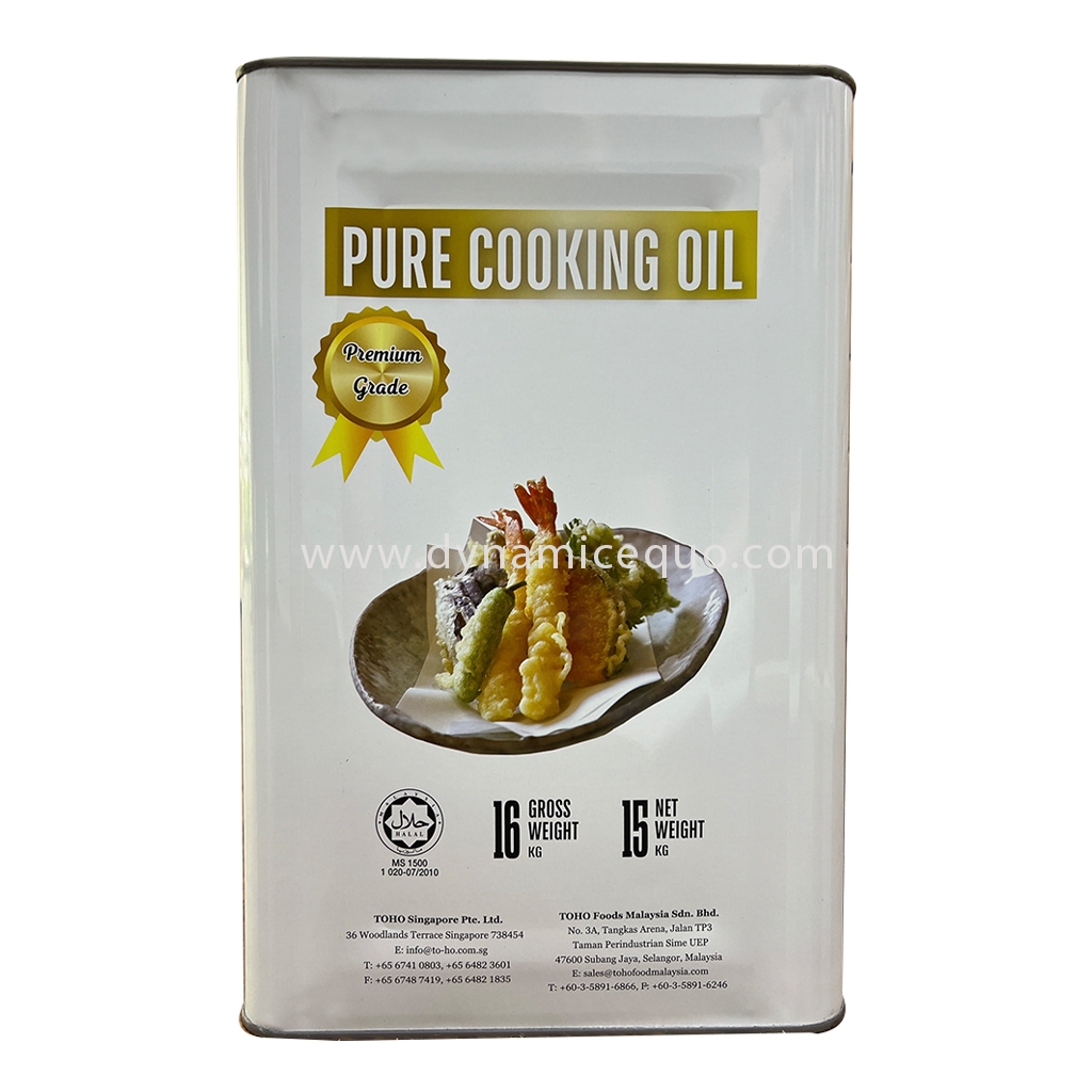 Premium Tempura Oil 15KG Halal Premium Grade Pure Cooking Oil Pure ...