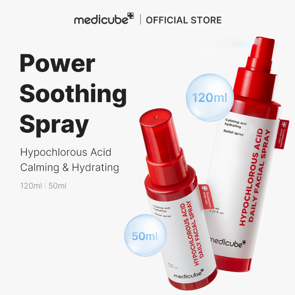 [medicube official] SOS Power Soothing Spray | Hypochlorous Acid Daily ...