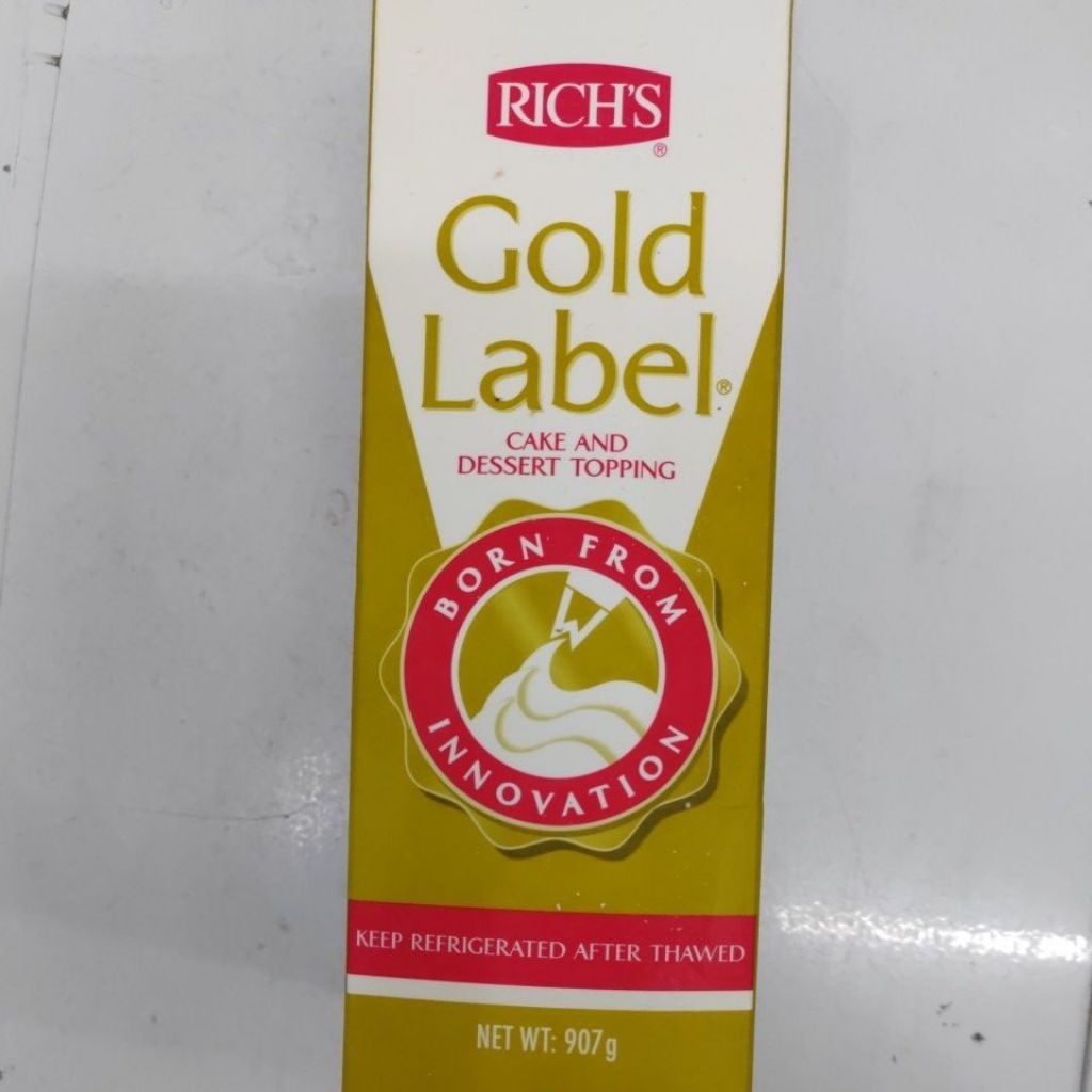 Rich's Gold Label Topping Cream (Non-dairy Cream) | Shopee Malaysia
