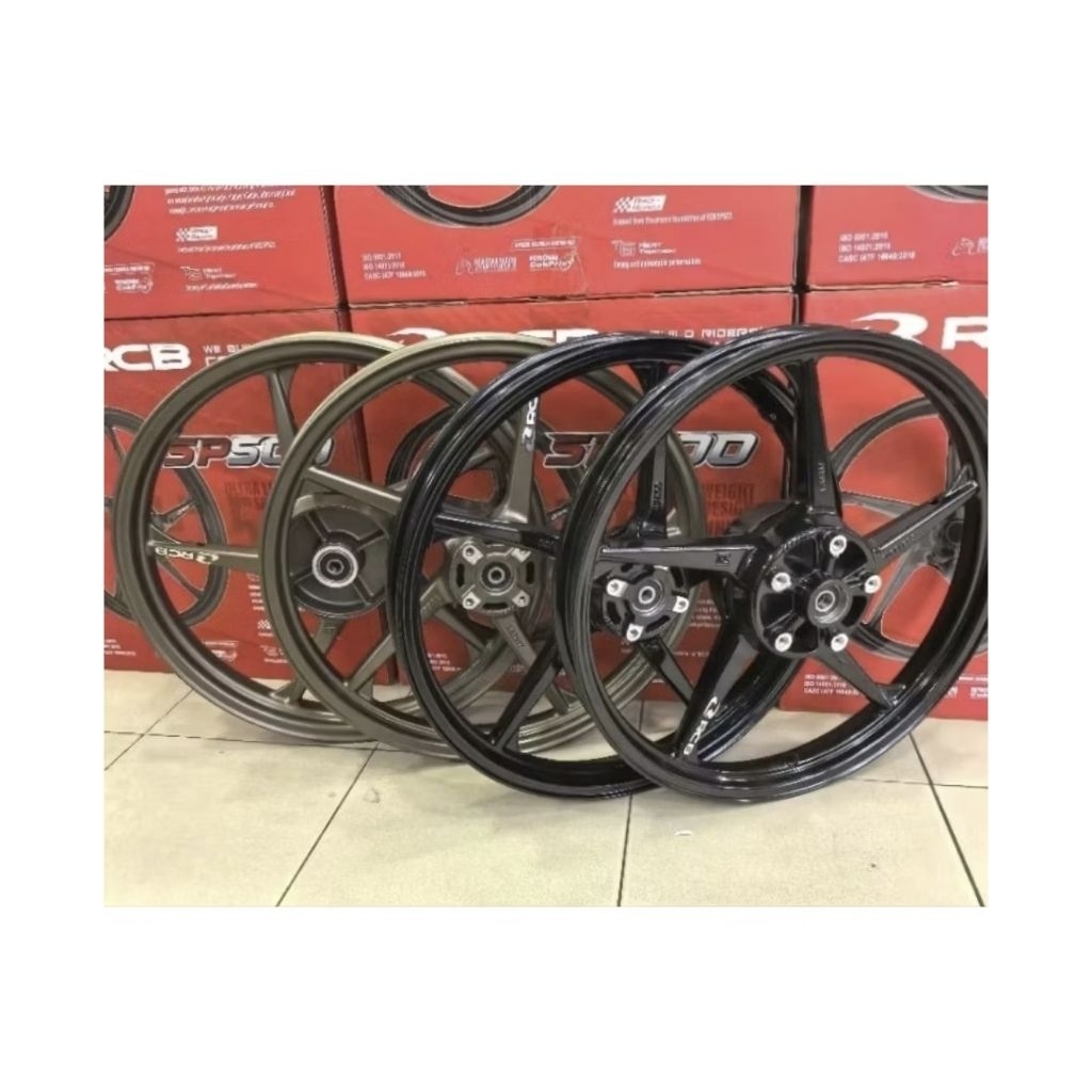 ORIGINAL RCB SP500 SPORT RIM SIZE F 1.6X17 R 1.6X17 FOR Y15/Y16 ...