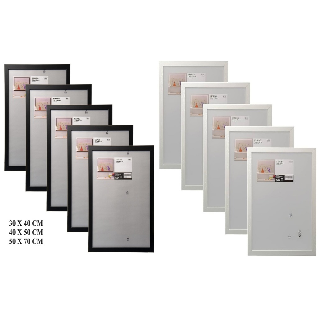 FISKBO Frame Black/White Small & Big Size Picture and Photo Frame ...