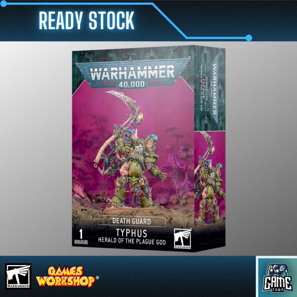 Games Workshop Warhammer 40,000 Death Guard Typhus, Herald of the ...