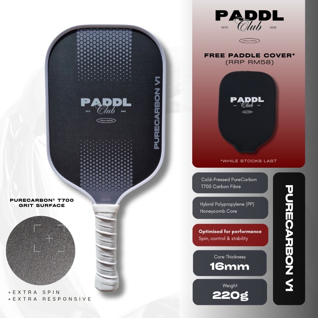 [Founder's Edition] Paddl Club PureCarbon V1 - Valor – T700 Carbon ...