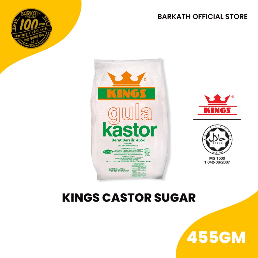 KINGS Castor Sugar (455g) | Shopee Malaysia