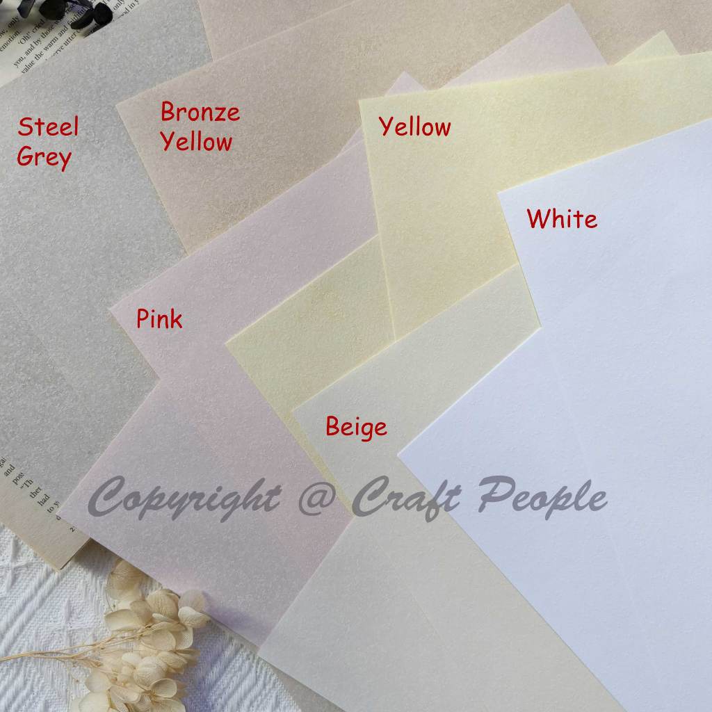 (Highly Recommend) Japanese Eggshell Paper 日本蛋壳纸 116gsm A4/A5 | Shopee ...