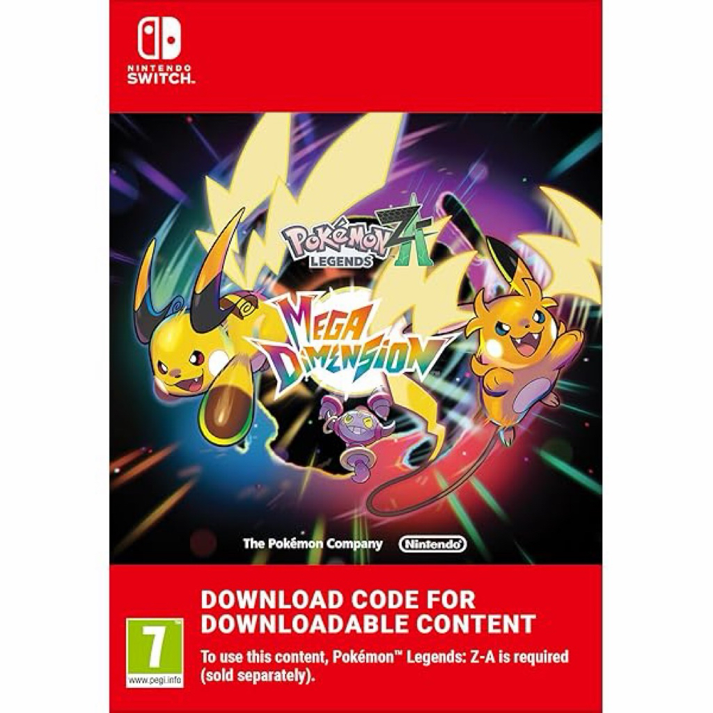 Nintendo Switch 2/Switch 1 Digital Pokémon Legends: Z-A – Mega ...