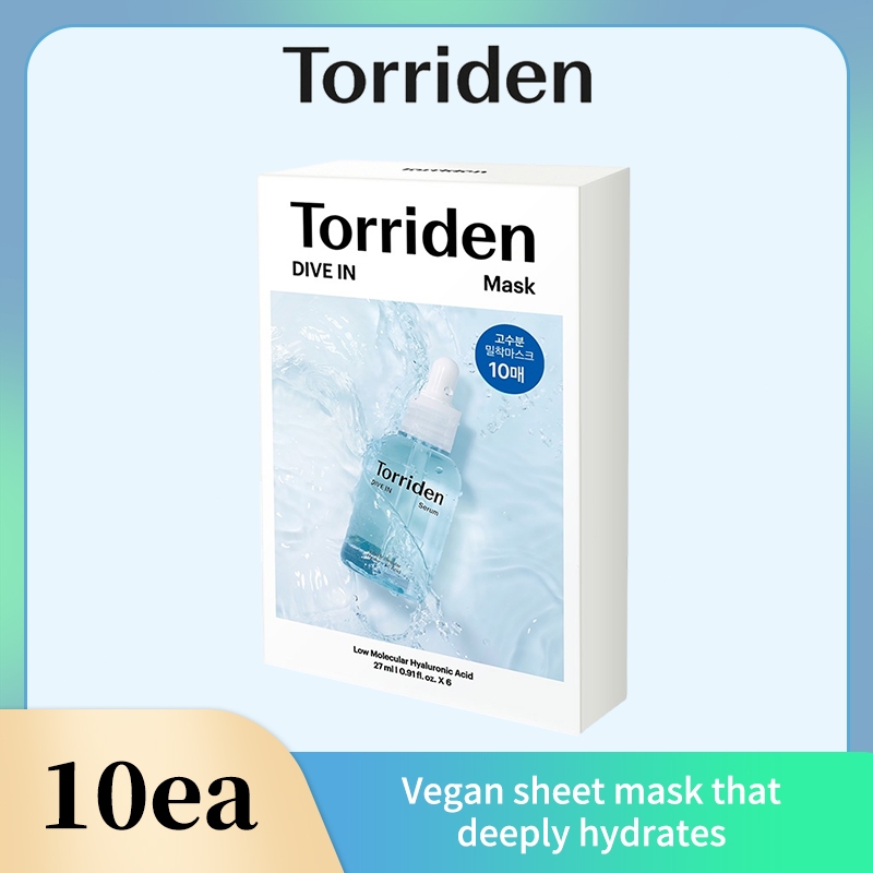 Masker Asid Hyaluronik Molekul Rendah 10 keping - Lembapan Harian ...