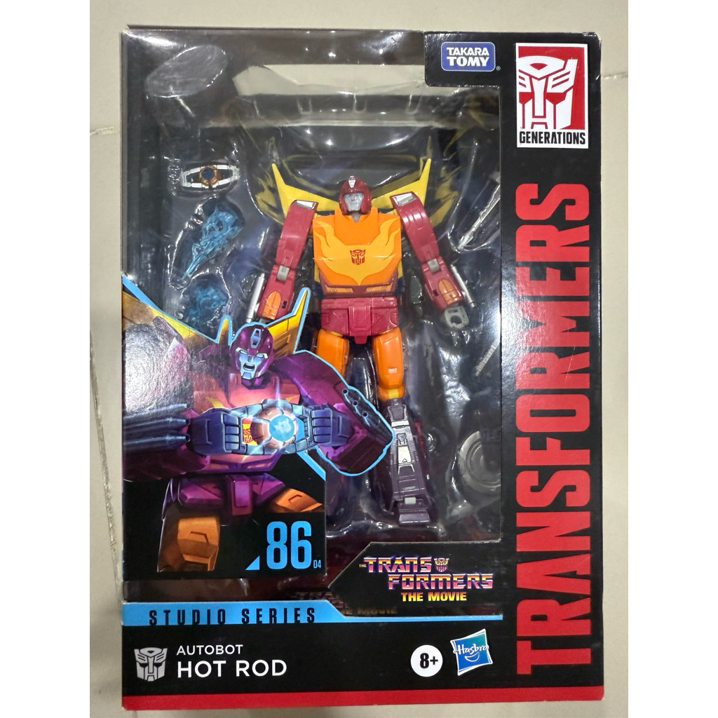 Transformers Studio Series SS86-04 Hot Rod SS86-17 Ironhide SS86-23 ...