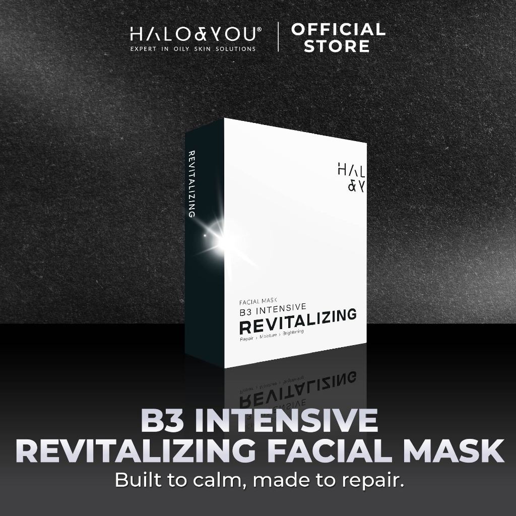 OFFICIAL Halo and You_ B3 INTENSIVE REVITALIZING FACIAL MASK (Masker ...