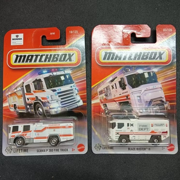 Matchbox Scania P 360 Fire Truck and Blaze Buster II | Shopee Malaysia