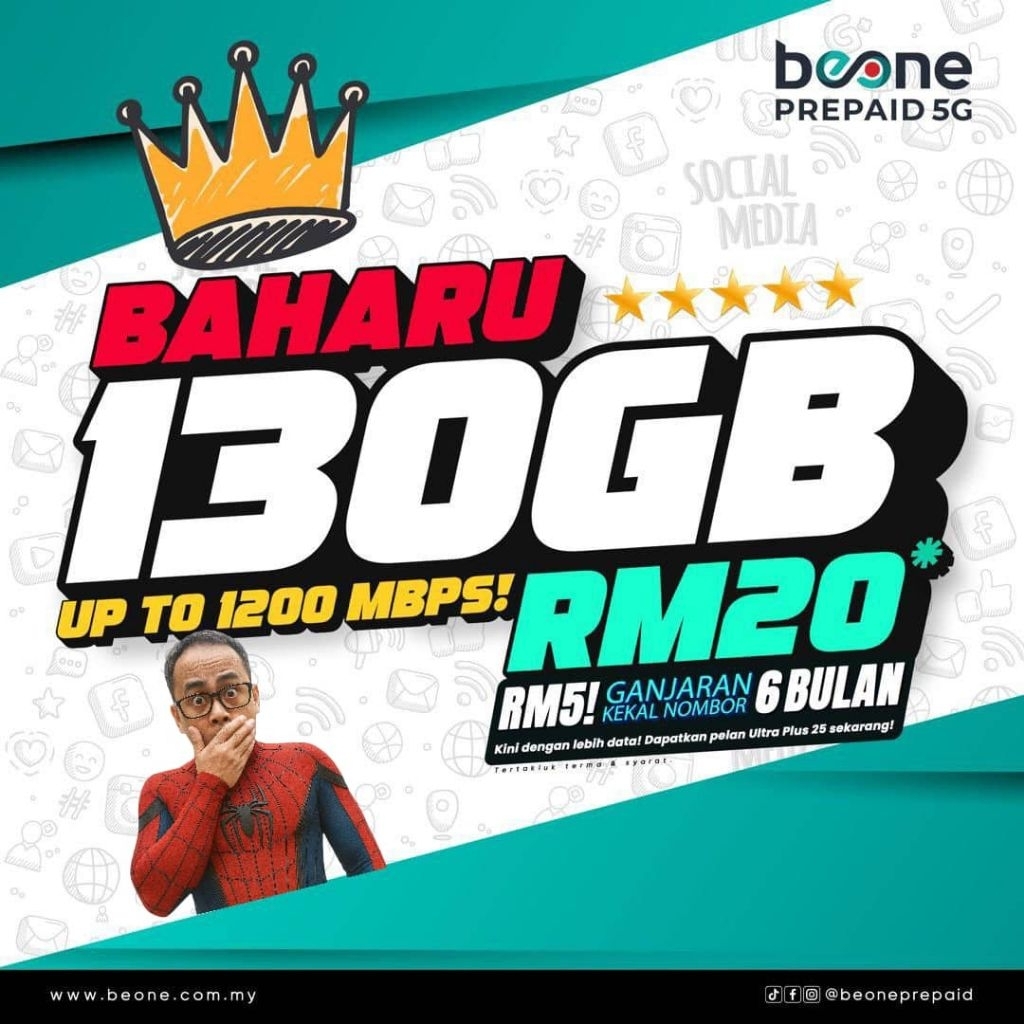 BeONE Prepaid Sim Card | Shopee Malaysia