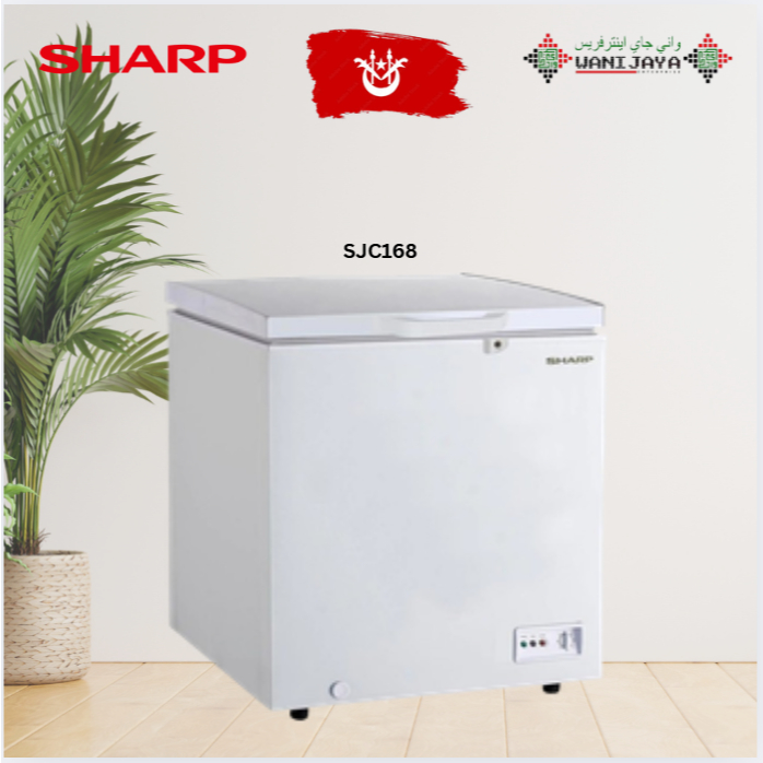 SHARP Chest Freezer 220L SJC168 | Shopee Malaysia