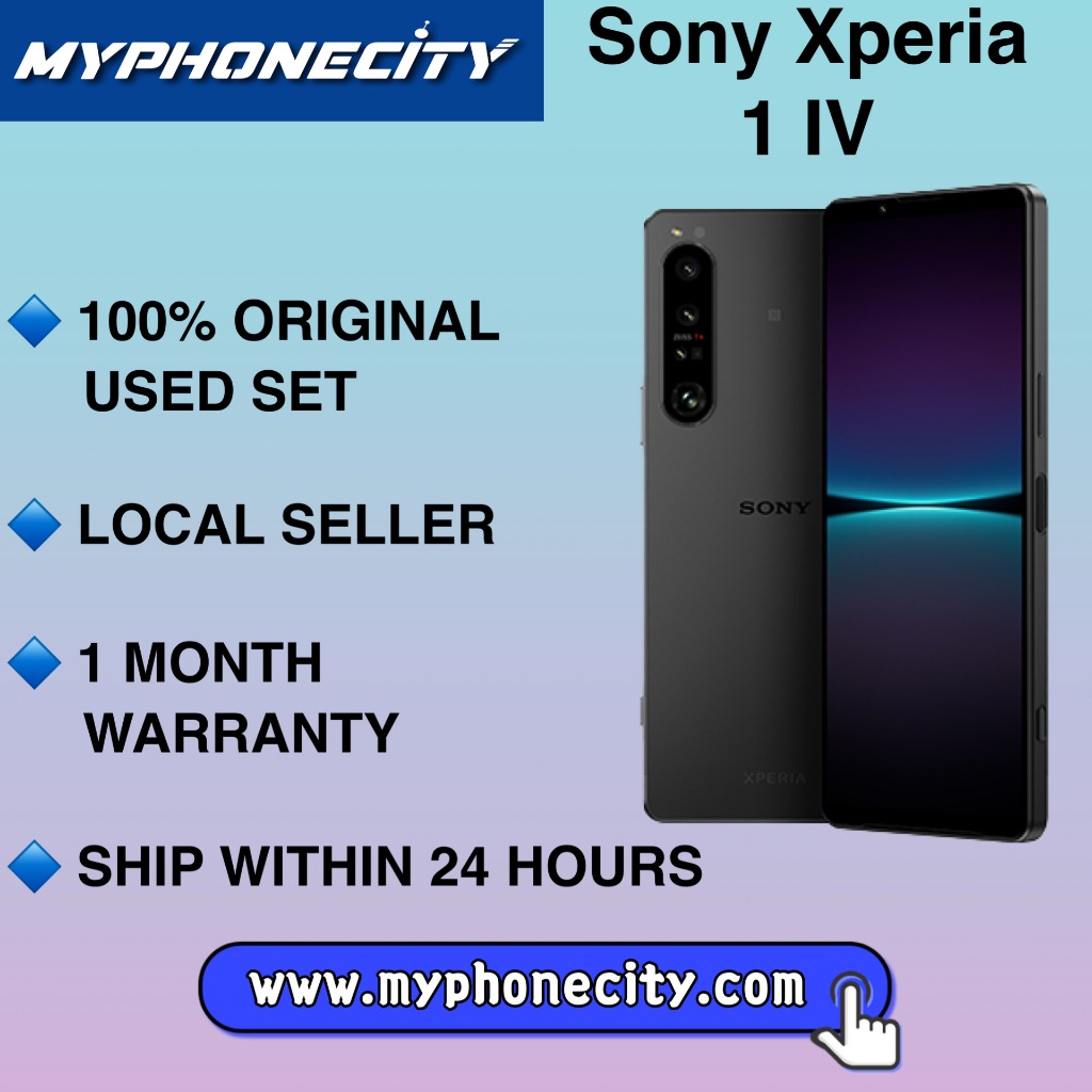 Sony Xperia 1 IV SnapDragon 8 Gen 1 (12GB Ram 256GB Rom) | Shopee Malaysia