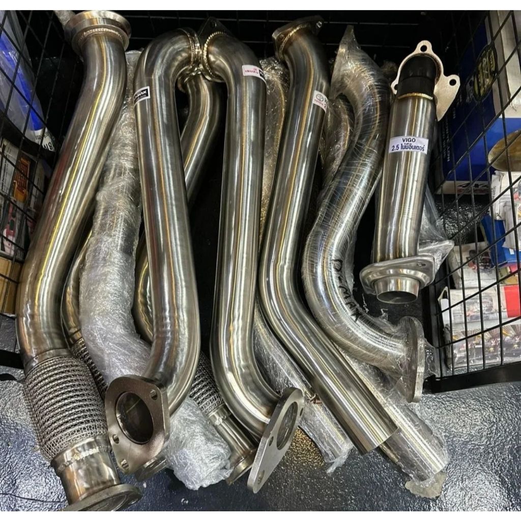 Infinite Decat Downpipe + Piu-Piu Sound Flange Combo – Vigo/Revo ...