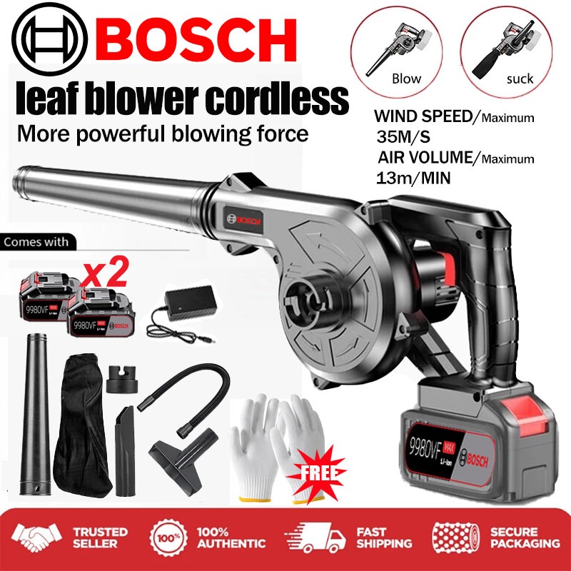 Local spot BOSCH air blower angin leaf blower 3 in1 cordless electric ...