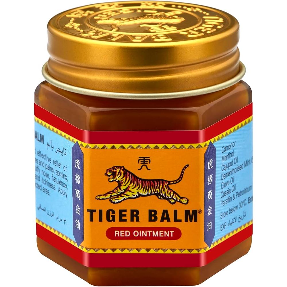 Tiger Balm / Tiger oint Red Extra Strength Pain Relieving Ointment 30g ...
